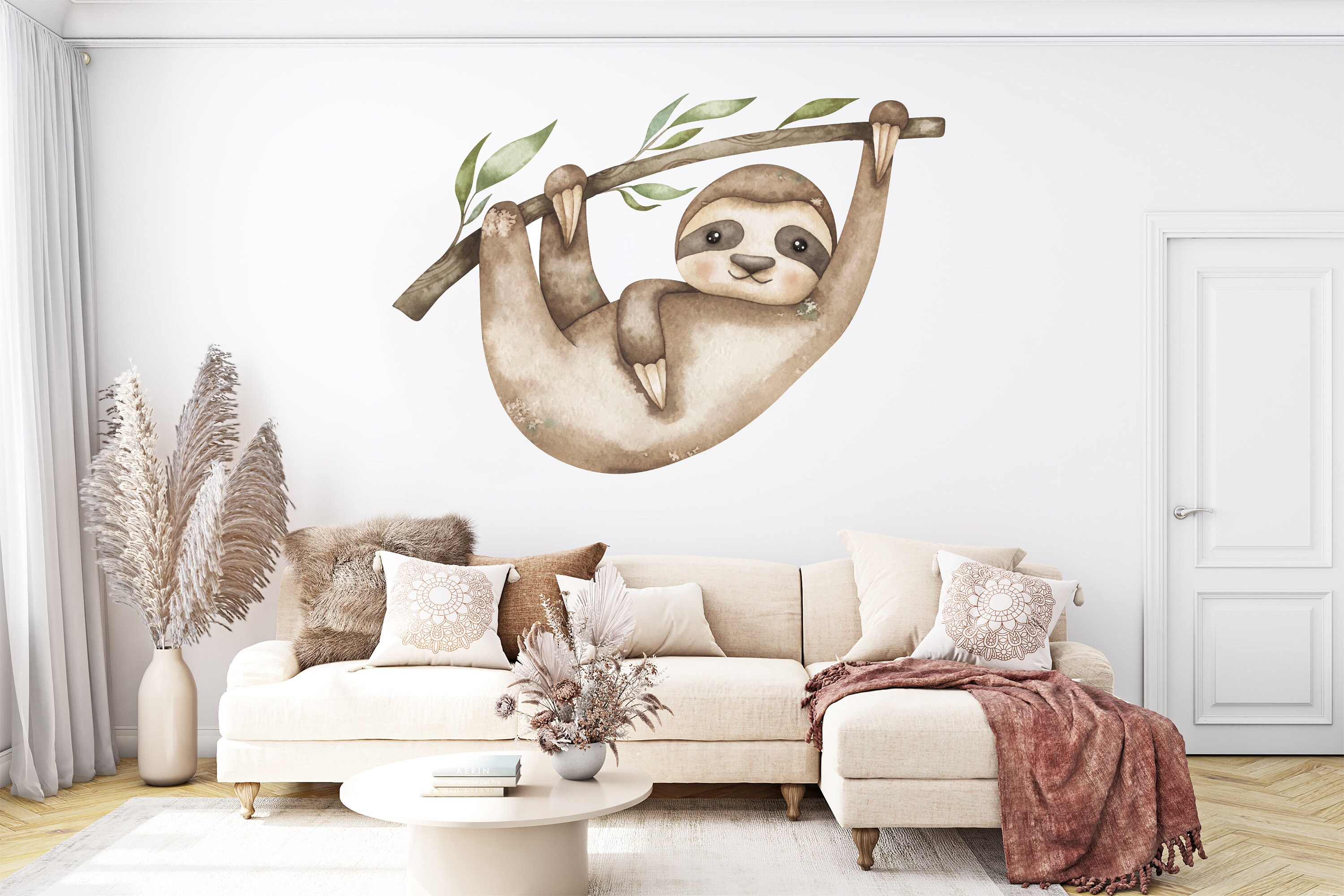 Sloth Mode Wall Decal Sloth Wall Art Sloth Sleep Mode Wall - Etsy