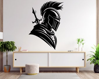 Medieval Knight Wall Decal Wall Fabric Vinyl Decal Removable and ...