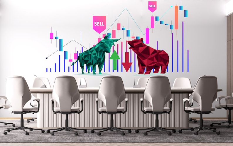 Trading Forex Wall Art Chart Stock Trading Office Wall Art - Etsy