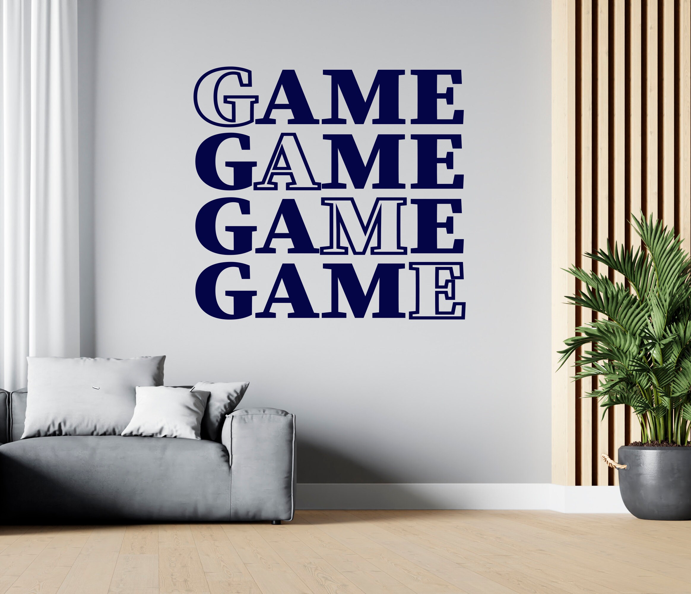 Gamer Wall Decal Video Games Wall Sticker Controller Wall - Etsy UK