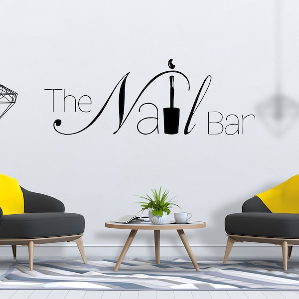 Salon Window Decal - Etsy