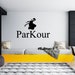 Parkour Wall Decal Silhouette Free Running Wall Sticker SG1542 - Etsy