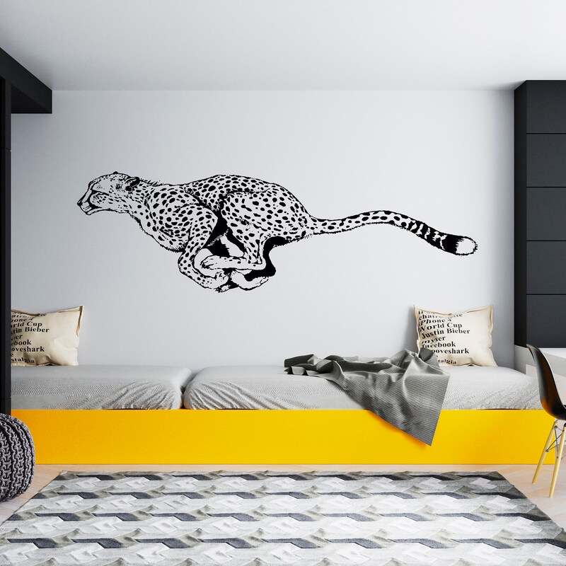 Leopard Wall Decal - Etsy