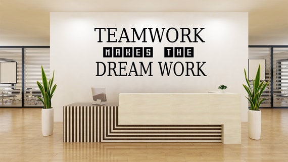 Office Wall Decal Office Wall Decor Office Decals Office | Etsy