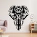 Elephant Wall Decal, Elephant Wall Art, Animals Wall Decor Safari Wall ...