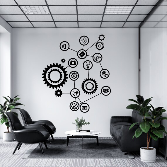 Office Wall Decal Office Wall Decor Office Decals Office | Etsy