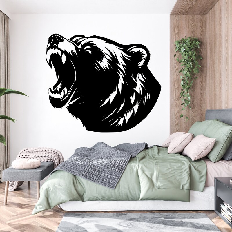 Bear Wall Decals - Etsy