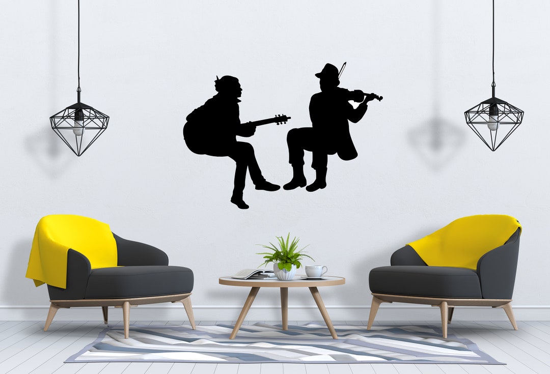 Music Wall Decal Music Notes Wall Decor Musician Wall Sticker SG1589 - Etsy