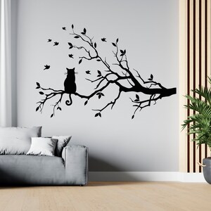 Tree Wall Decal Tree Wall Decor Tree Wall Sticker SG1333 - Etsy