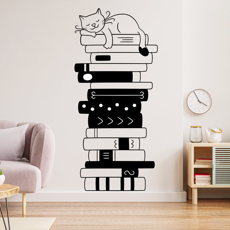 Cat Wall Decals - Etsy