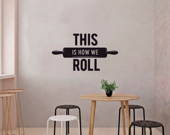 Wall Decal for Restaurant Food Wall Decal Restaurant | Etsy
