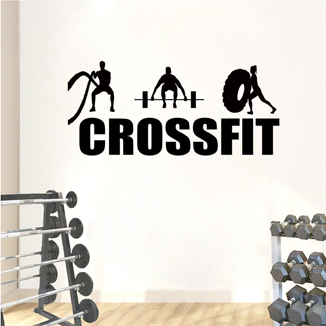 Fitness Wall Decal Workout Wall Decal Gym Wall Decor - Etsy