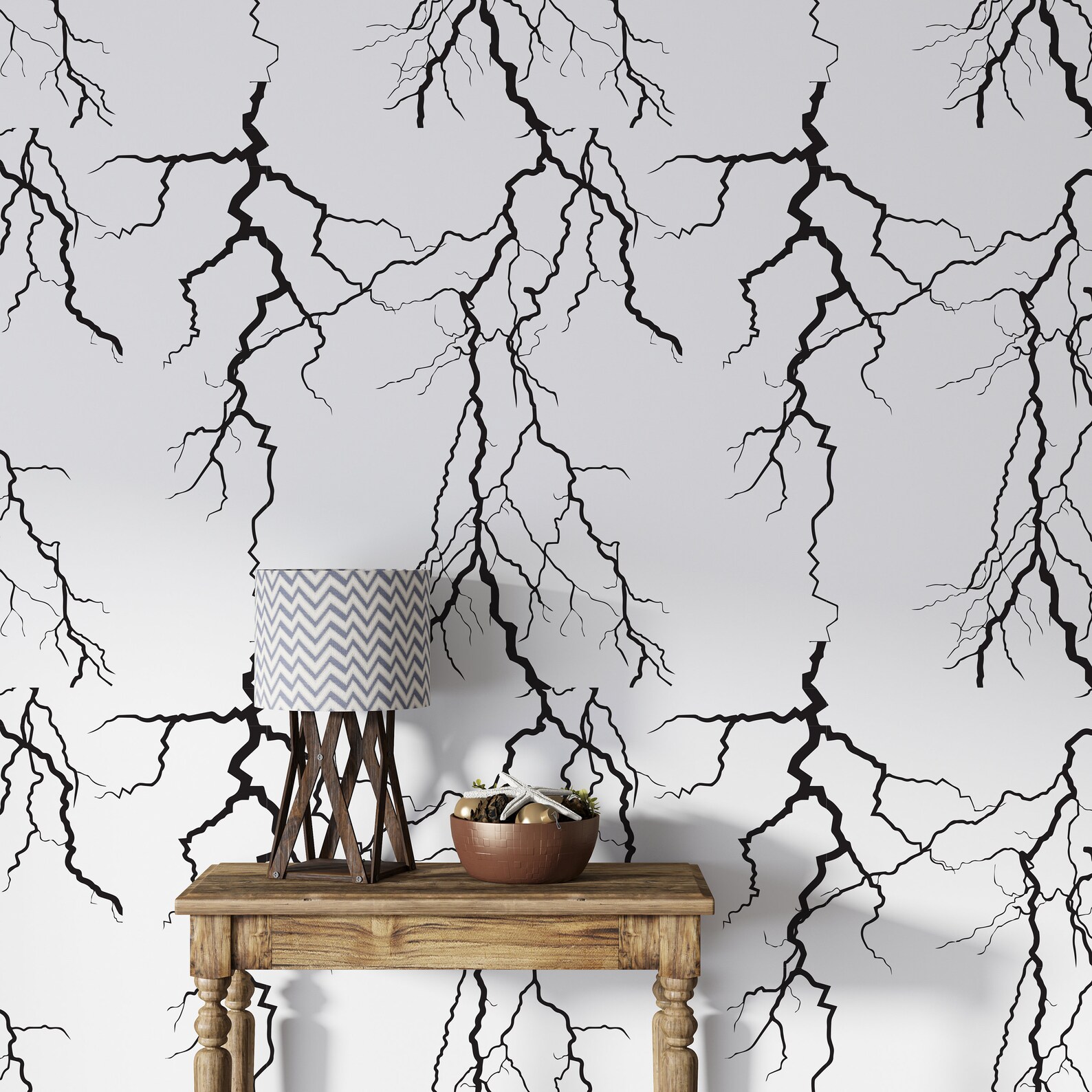 Lightning Wallpaper Lightning Wall Decal Lightning Fabric - Etsy