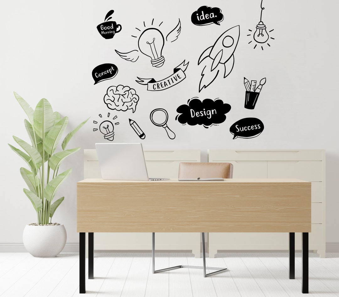 Office Wall Decal, Office Wall Decor, Office Decals, Office Wall Art ...