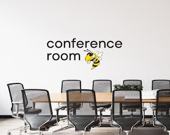 Conference Room Wall Decal - Etsy