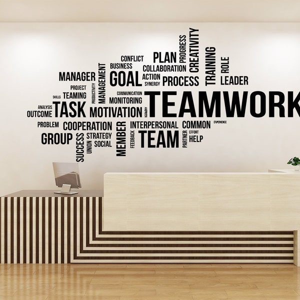 Office Wall Decal - Etsy