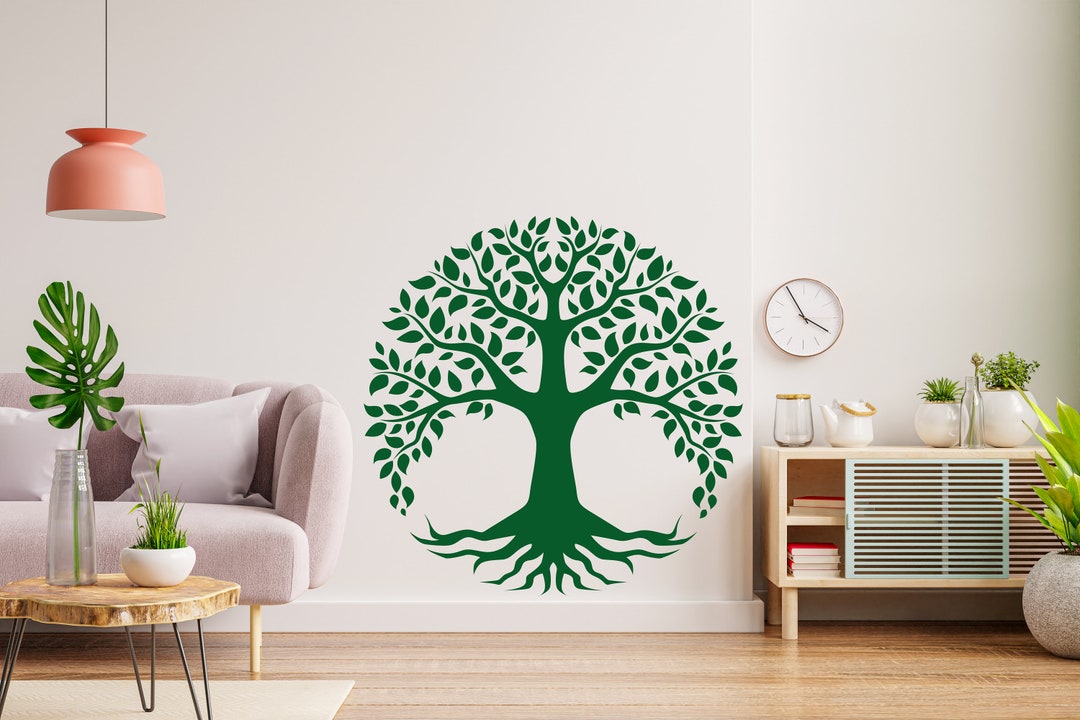 Tree Wall Decal Tree Wall Decor Tree Wall Sticker Tree of Life Bedroom ...