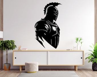 Medieval Knight Wall Decal Wall Fabric Vinyl Decal Removable and ...