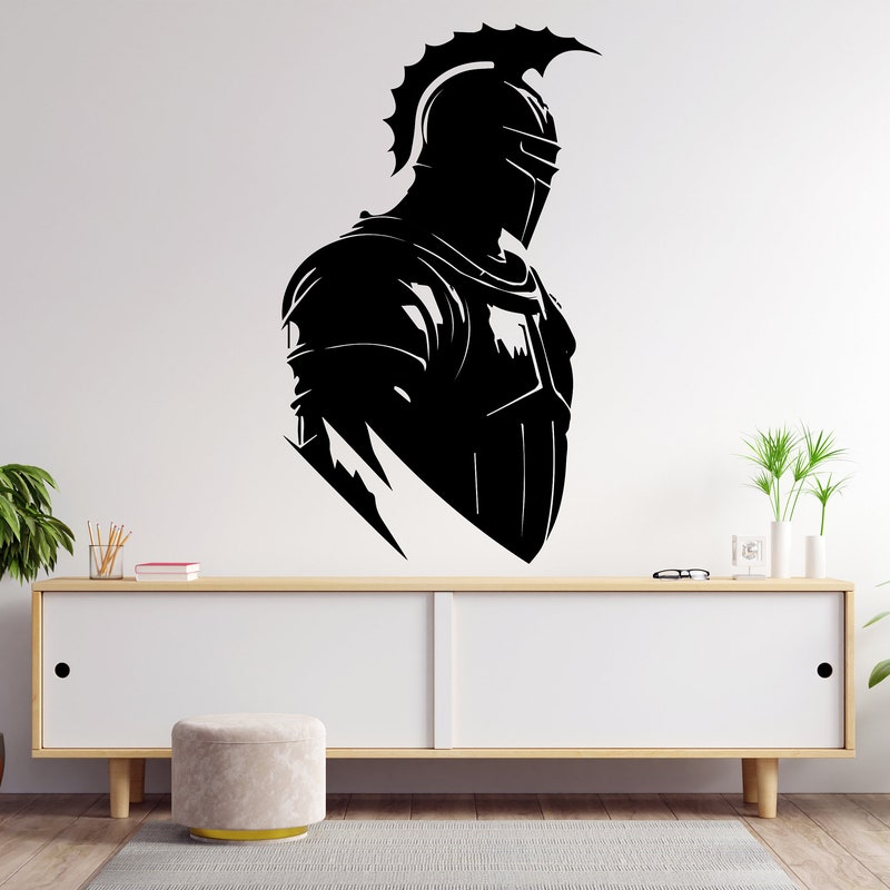 Knight Wall Decal - Etsy