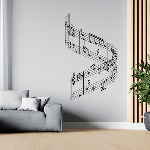 Music Notes Tile Waterproof Vinyl Tile Pack of 24 Tile - Etsy Israel