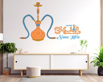 Hookah Lounge Wall Decor Vape Lounge Bar Hookah Decals Hookah Shop ...