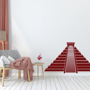 Pyramid Wall Art Decal Egyptian Wall Art Stickers, Ancient Egypt Decals ...
