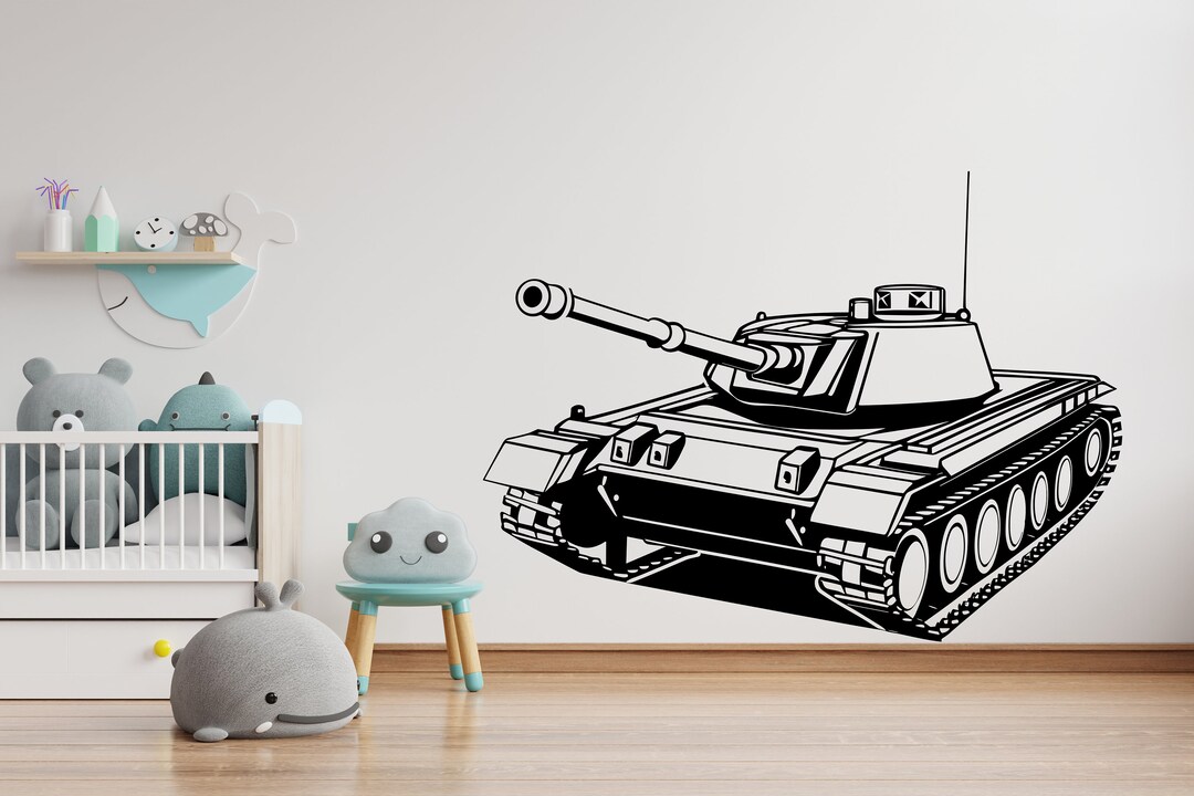 Tank Military Wall Decals Tank Wall Decal Military Wall Decal Soldier ...