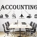 Accounting Wall Decal, Office Wall Decal, Office Wall Decor, Office ...