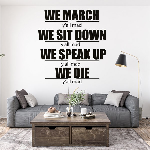 Black Girl March Stickers - Etsy