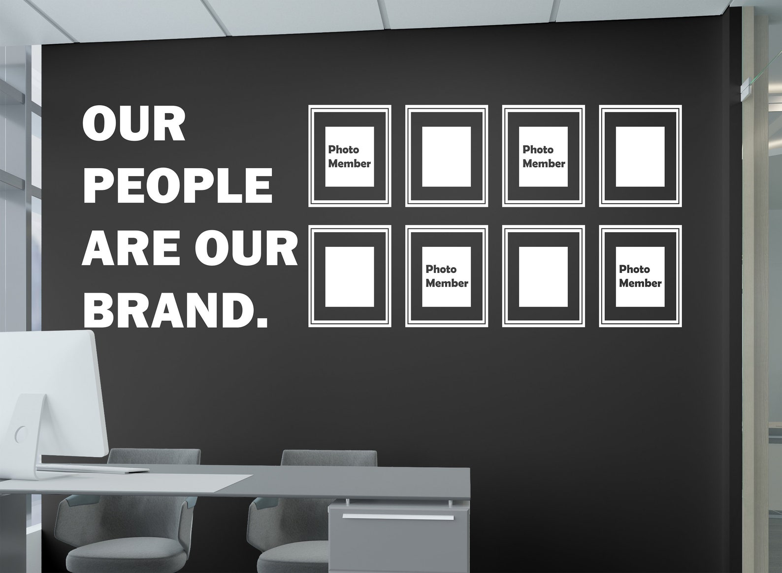 Our People Are Our Brand, Employee Photo Place for Office, Company Team ...