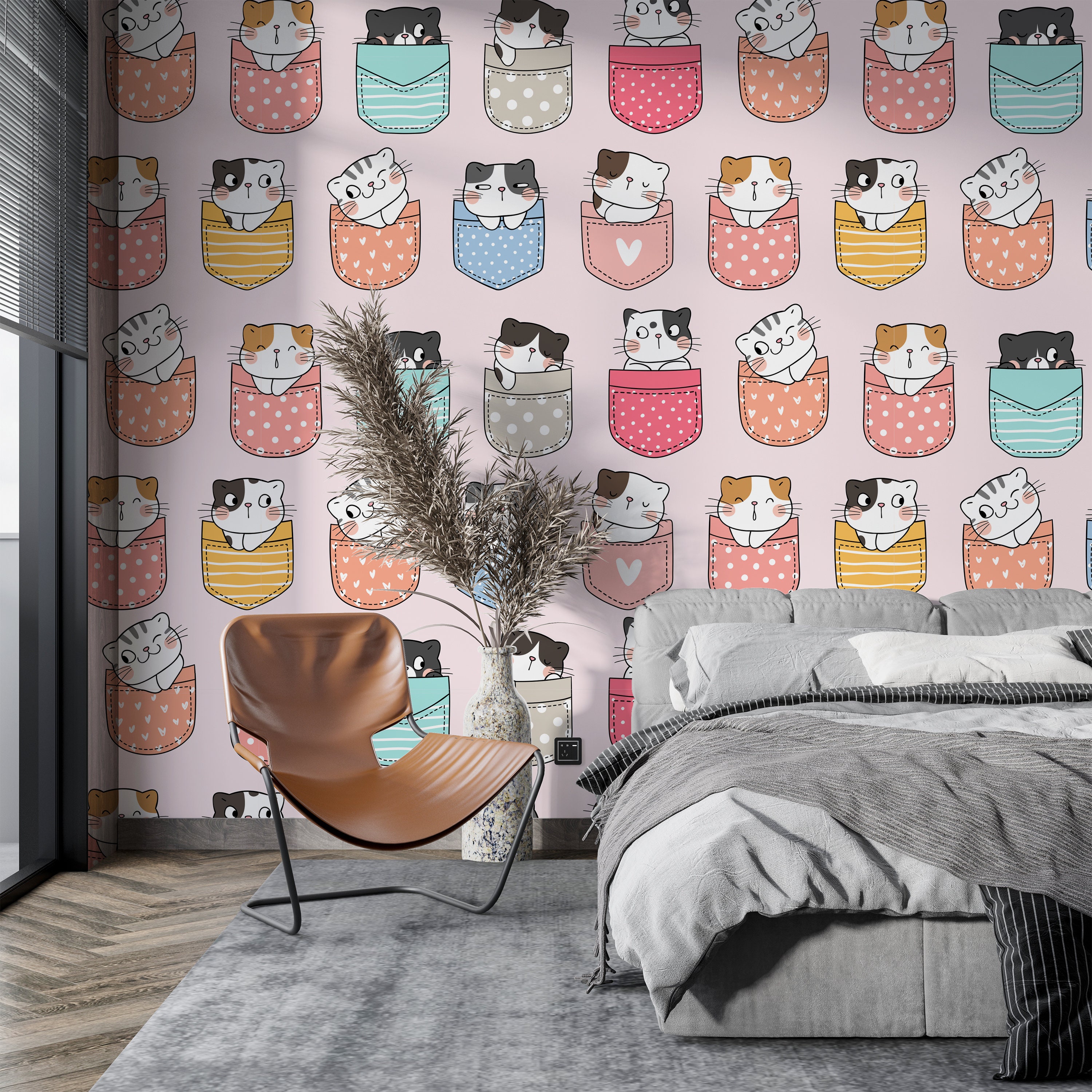 Cute Cat in Pocket Wallpaper Cat Wallpaper Cat Wallpaper Grooming Salon ...