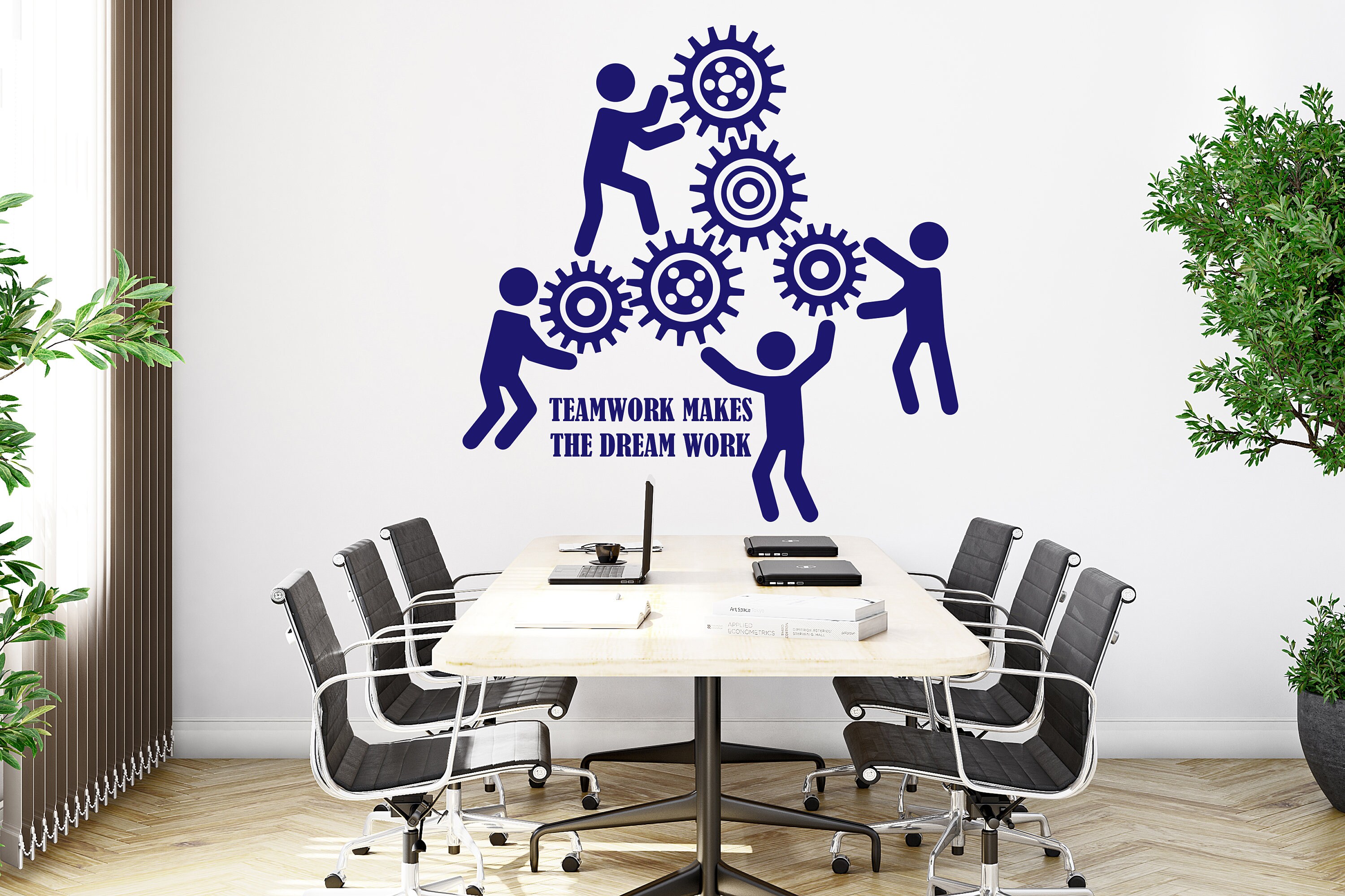 Teamwork Wall Decal Office Wall Decal Office Wall Decor - Etsy