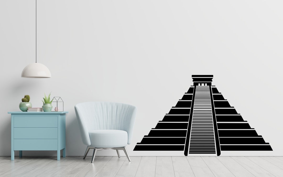 Pyramid Wall Art Decal Egyptian Wall Art Stickers, Ancient Egypt Decals ...