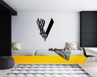Vikings Ship Wall Decal Vikings Boat Wall Sticker Vikings - Etsy