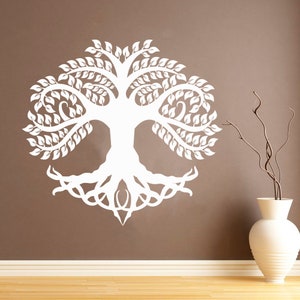Tree of Life Wall Decal Tree Roots Branch Wall Art SG2326 - Etsy