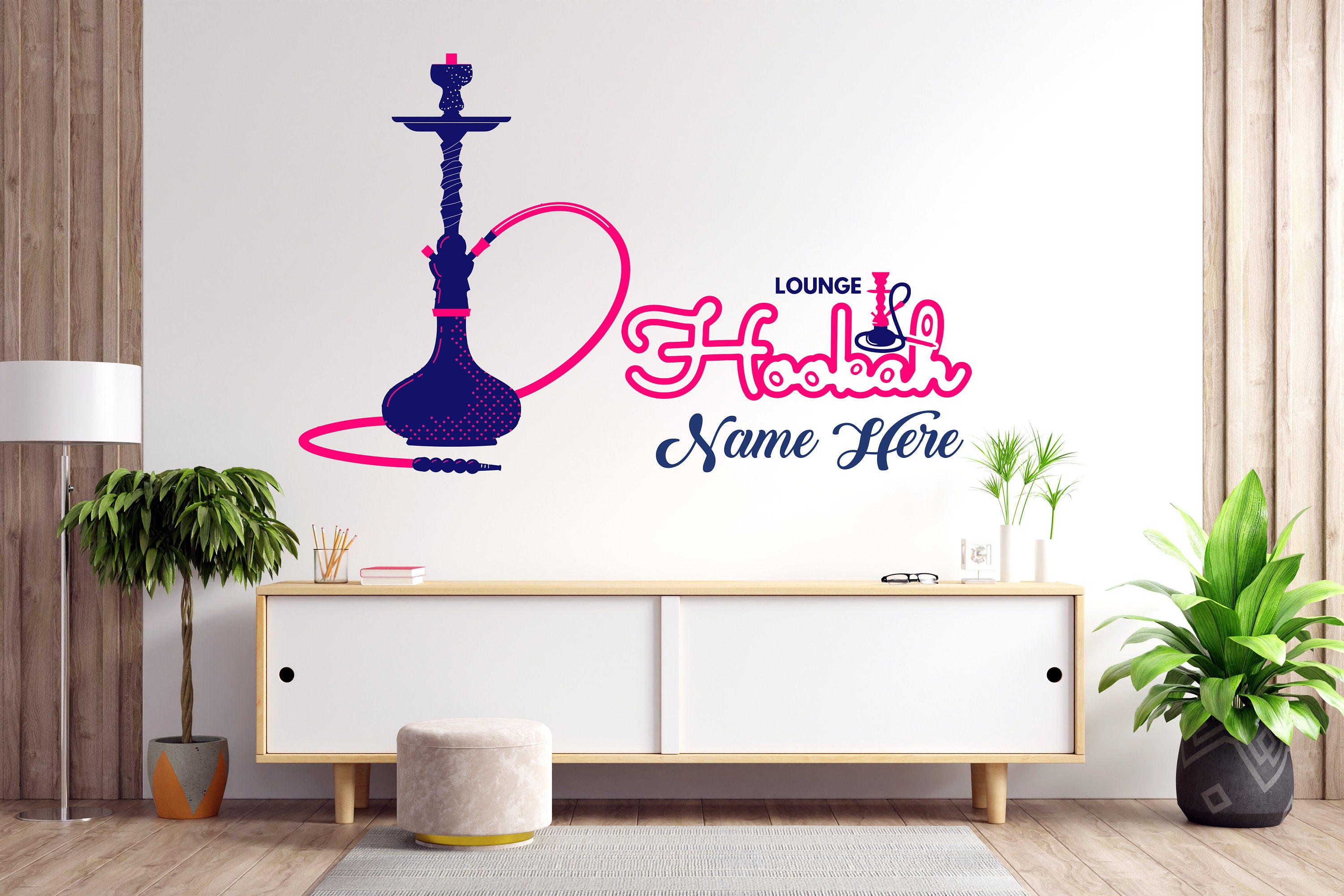 Hookah Lounge Wall Decor Hookah Lounge Bar Hookah Decals Hookah Shop ...