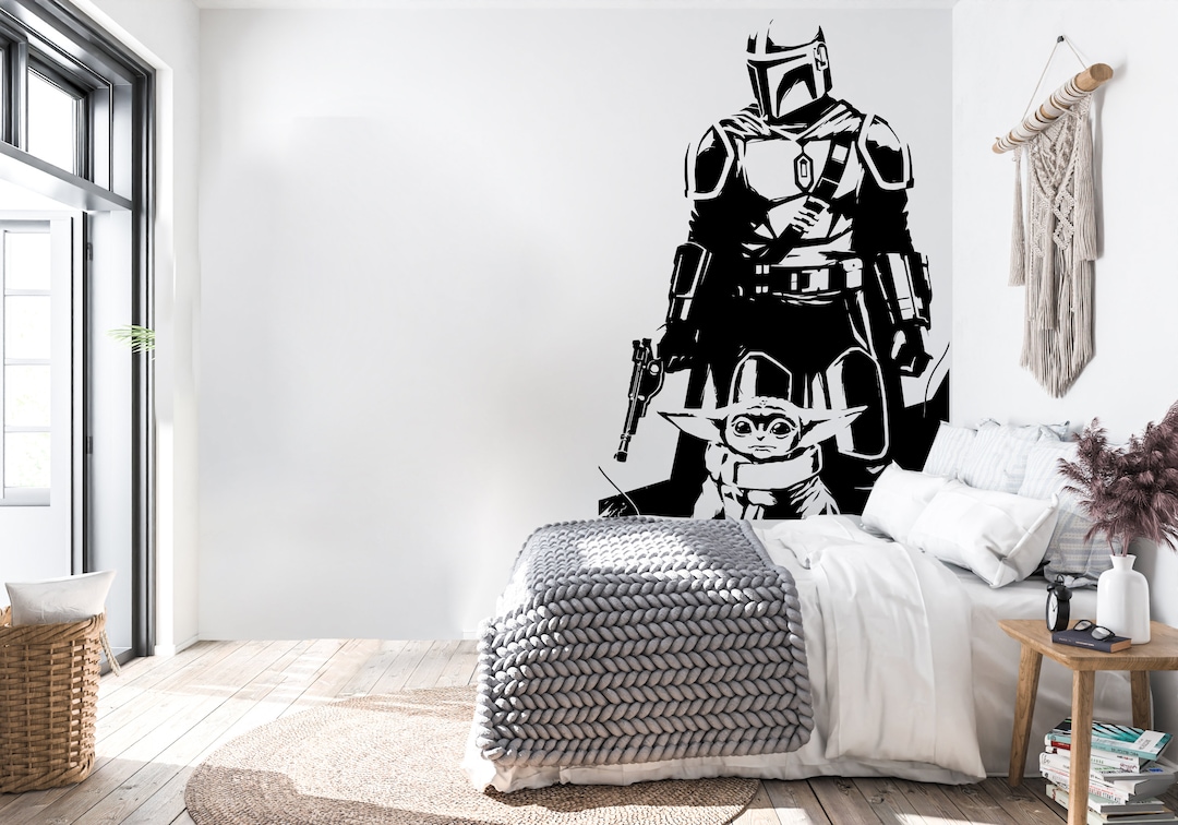 Star Wars Wall Decor Star Wars Wall Decal Star Wars Wall Sticker Jedi ...