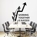 Teamwork Wall Decal, Office Wall Decal, Office Wall Decor, Office ...