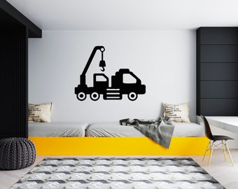 Crane Wall Decal - Etsy