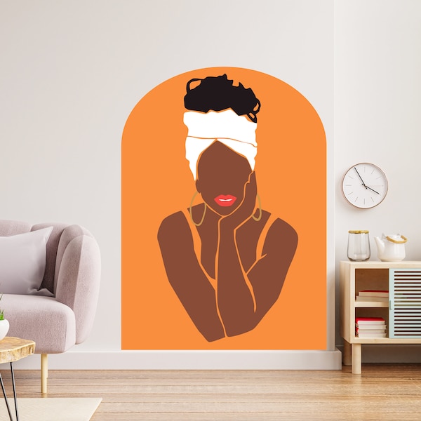 Afro Decal - Etsy