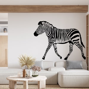 Zebra Decal - Etsy