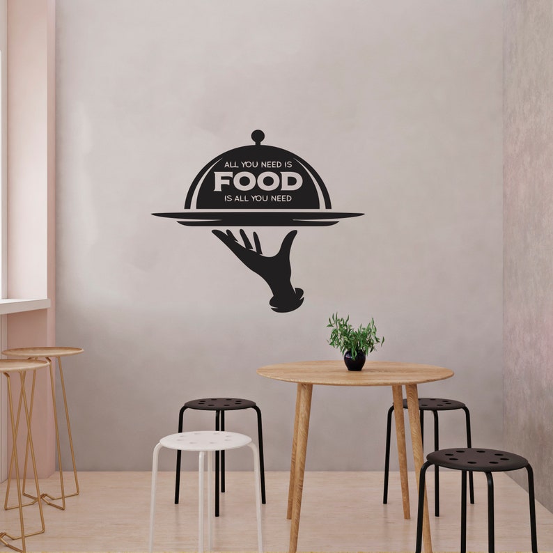 Wall Decal for Restaurant Food Wall Decal Restaurant Decoration SG 1625 ...