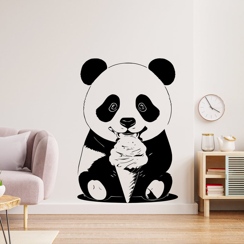 Panda Wall Art - Etsy
