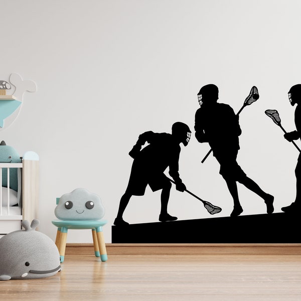 Lacrosse Decal - Etsy