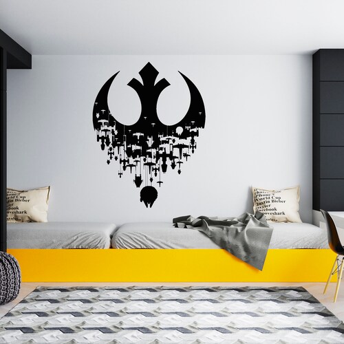 Star Wars Wall Decor Star Wars Wall Decal Star Wars Wall - Etsy