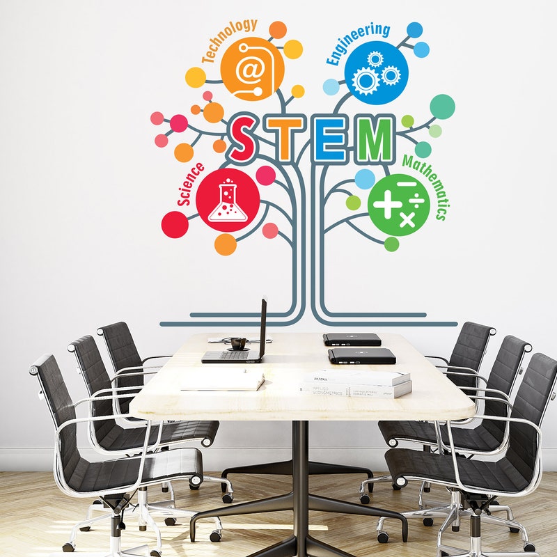 Stem Wall Decal - Etsy