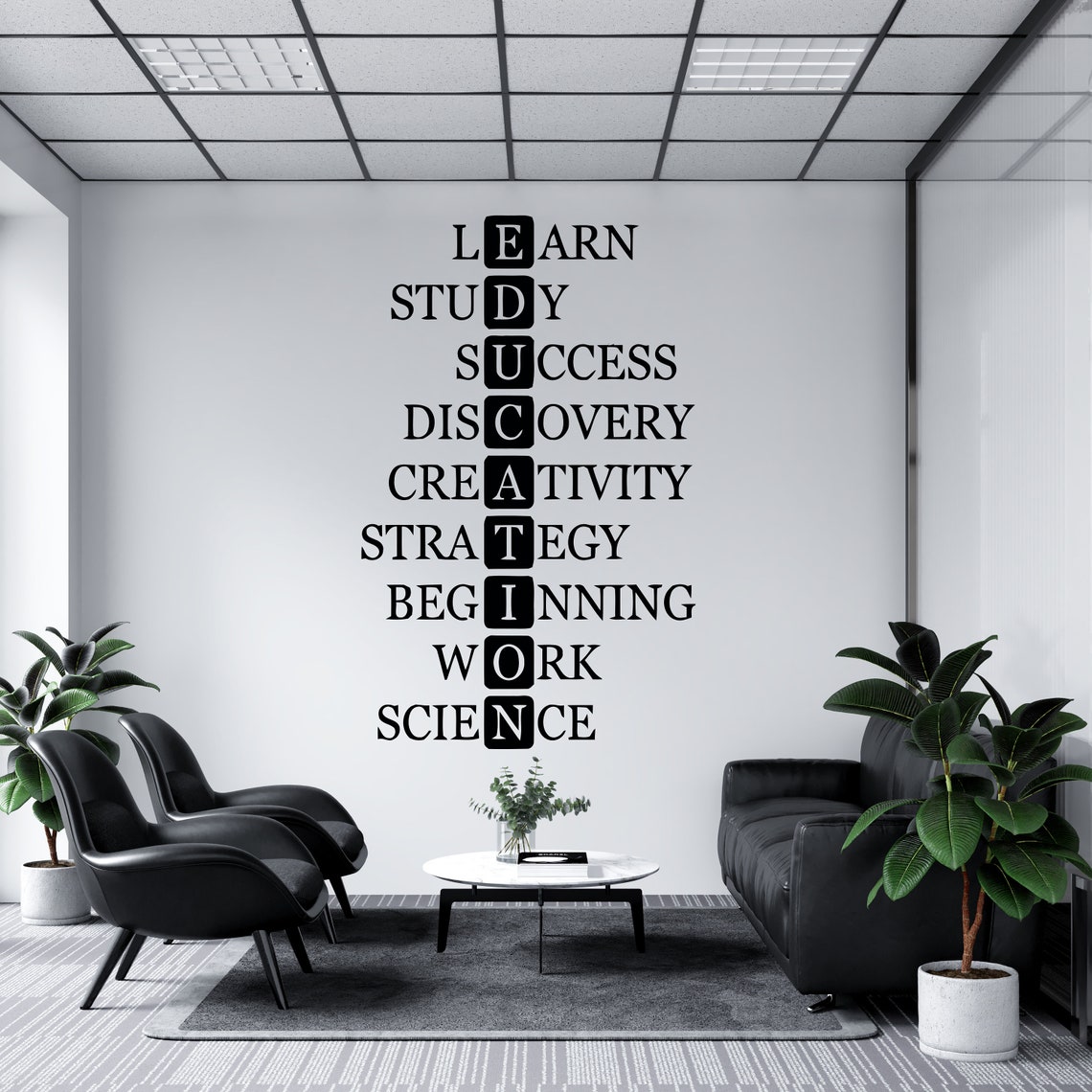 Office Wall Decal Office Wall Decor Office Decals Office - Etsy