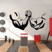 Wrestling Hand Wall Decal Gym Wall Art Crossfit Wall Stickers Vinyl ...
