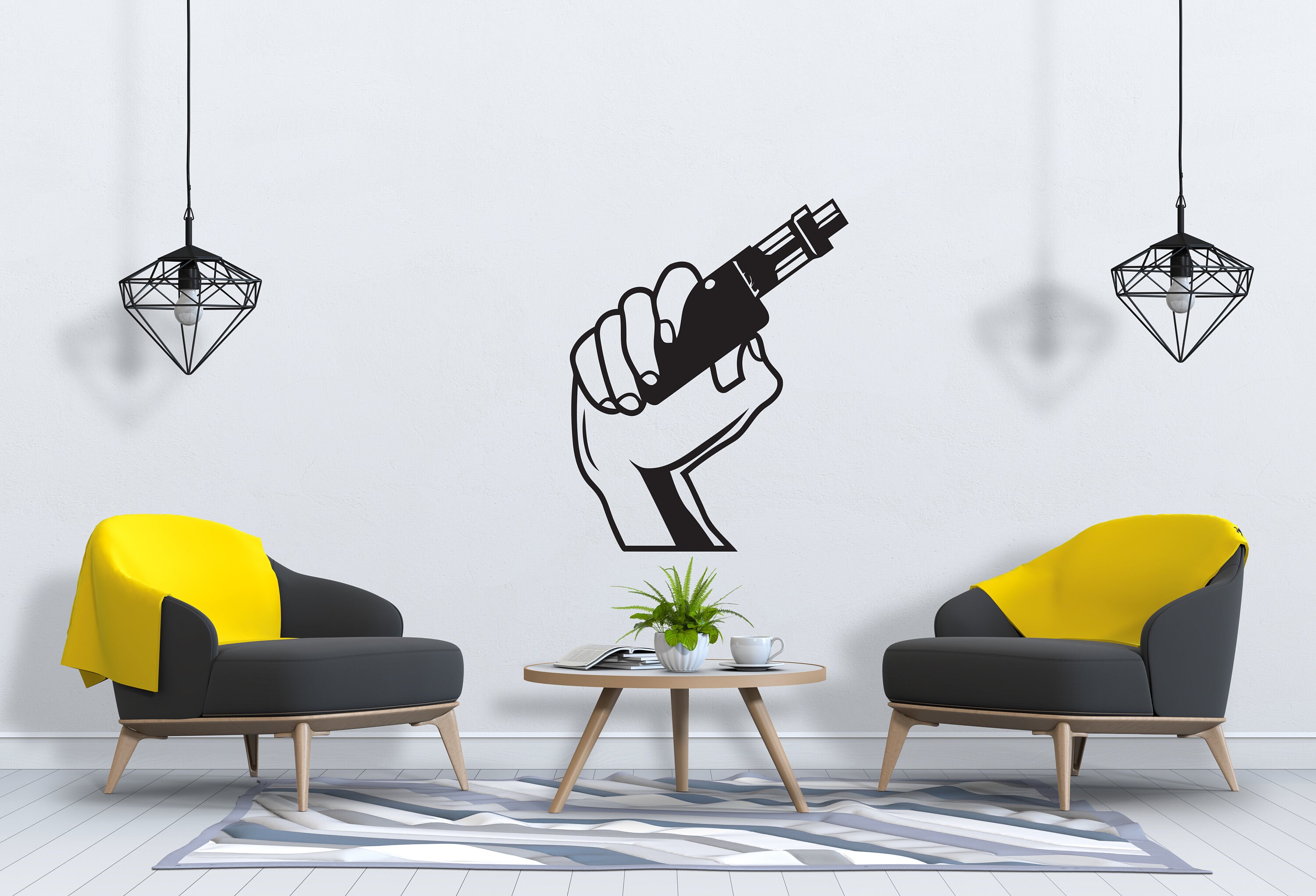 Vaping Wall Decal Vape Wall Sticker Smoke Shop Wall and Window - Etsy UK