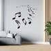 Audio Wave Wall Decal Sound Wave Wall Sticker Music Wall Decor Vinyl ...
